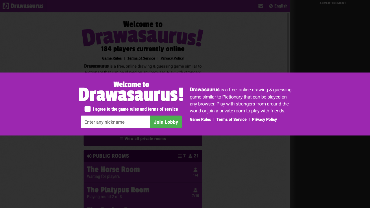 Drawasaurus: Play Online with Friends | OnlineParty.Games