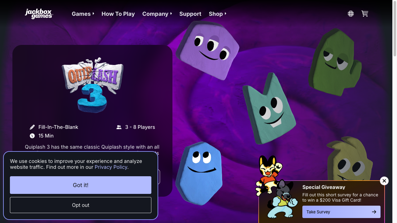 Quiplash: Play Online with Friends | OnlineParty.Games